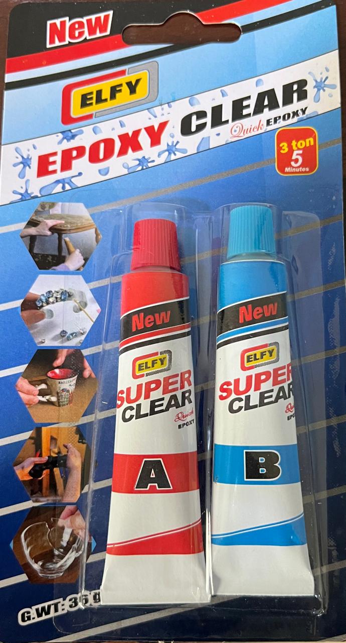 ELFY Super Clear 4-Minute Adhesive - ELFY Chemical Industries (Pvt) Ltd